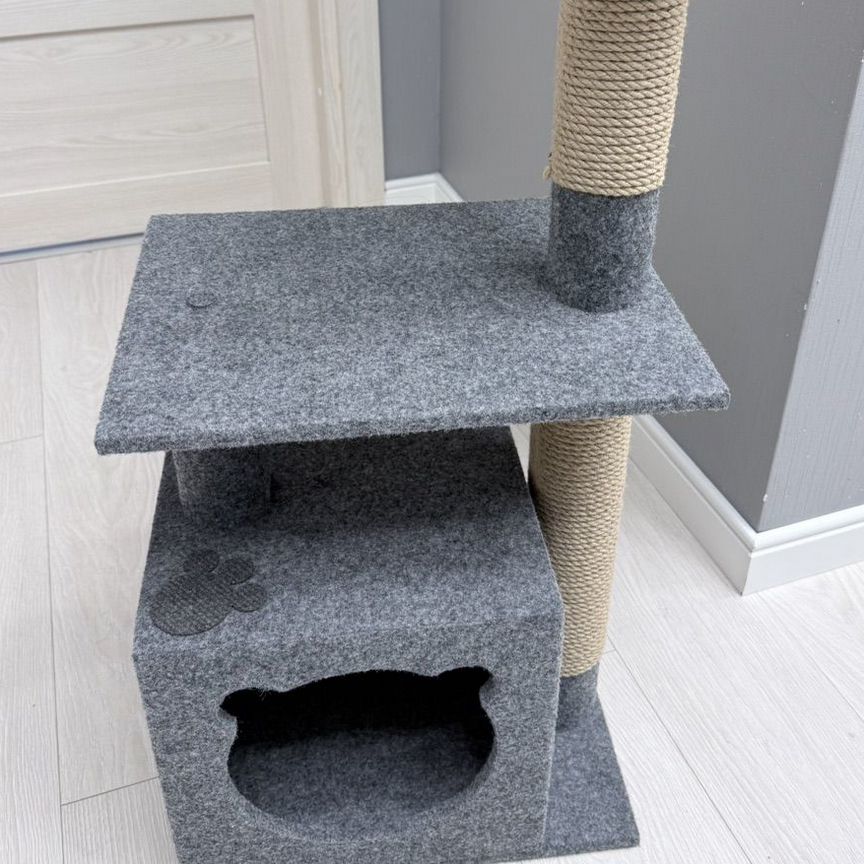 Когтеточка домик для кошки