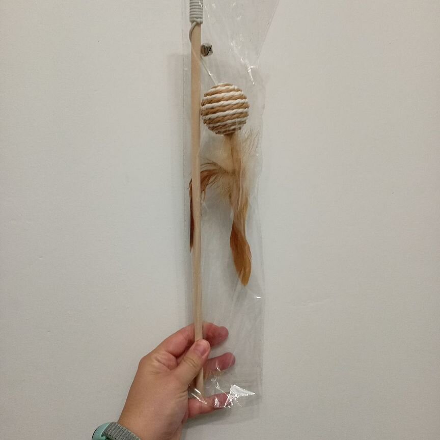 Игрушка для кошки, удочка