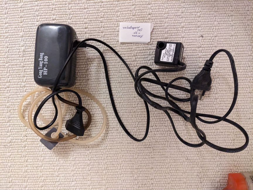 Аэратор и насос для аквариума