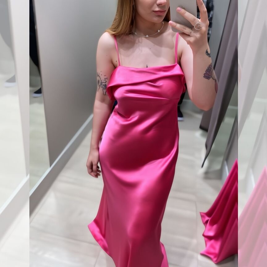 Платье-комбинация