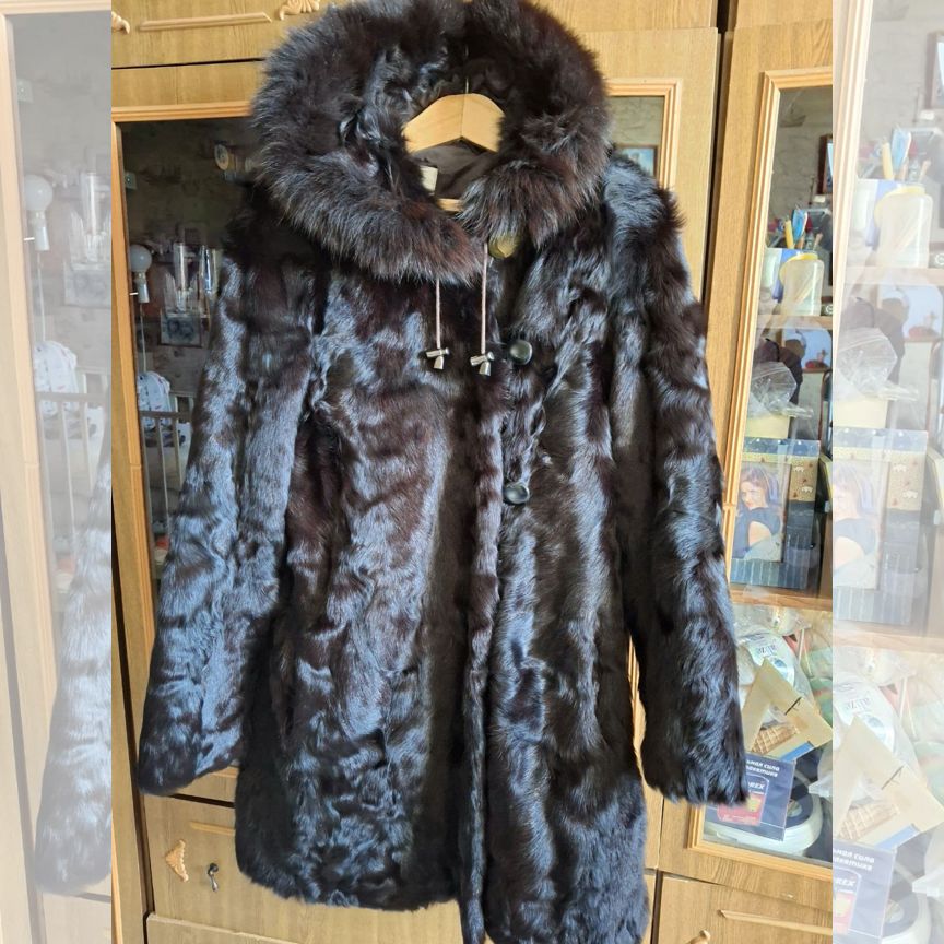 Шуба женская натуральная 50/52 козлик