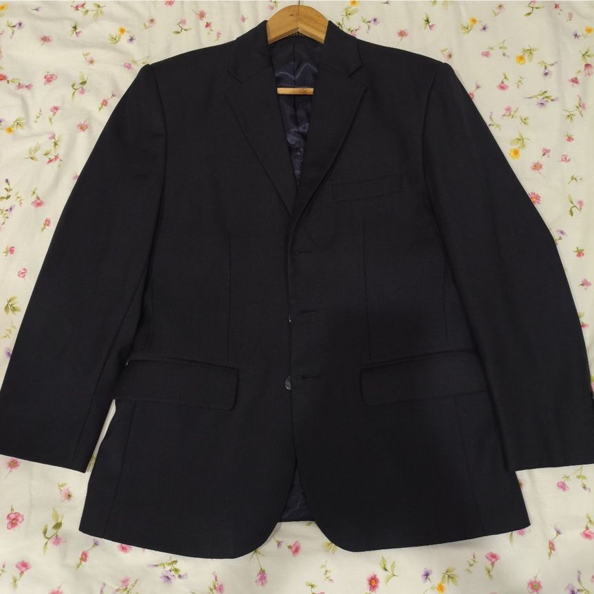 Пиджак мужской черный