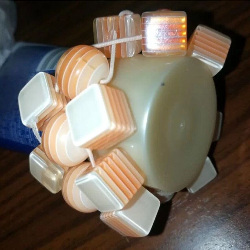 Резинка для волос, бусины для творчества