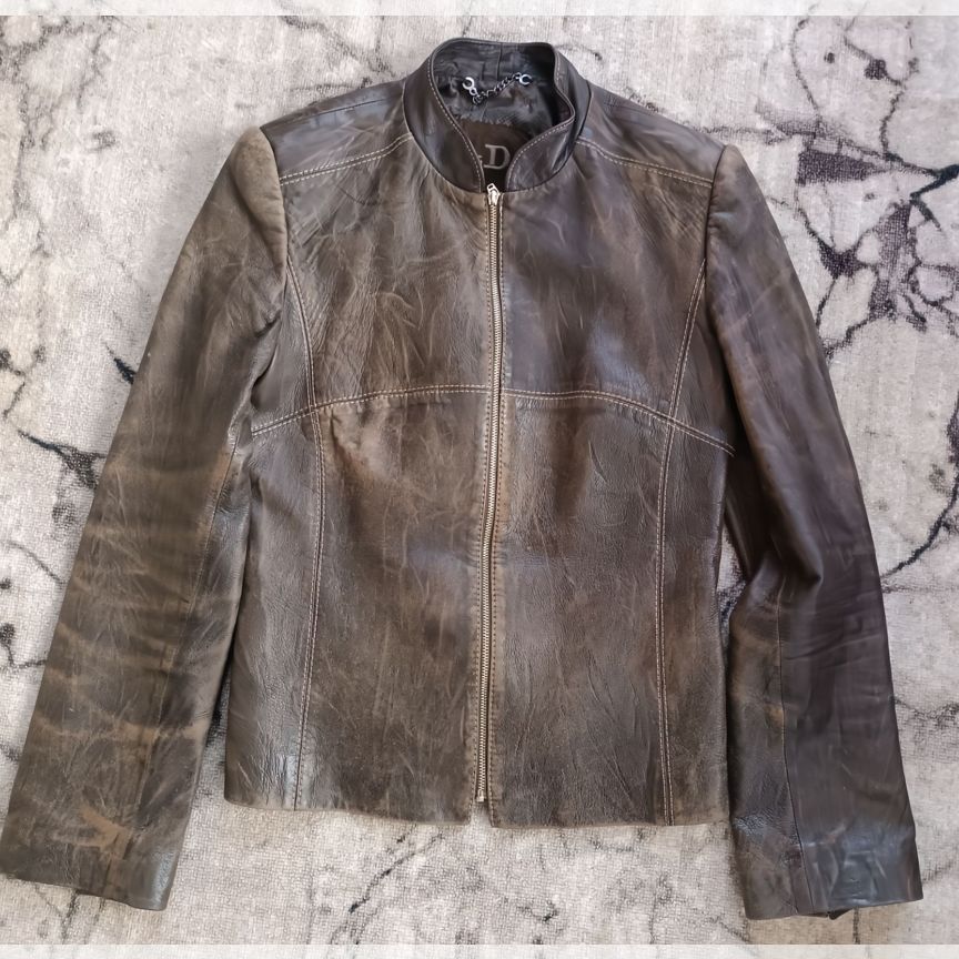 Куртка кожаная женская 44-46