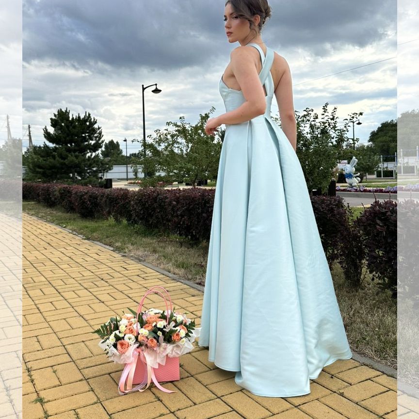 Вечернее платье в пол 42-44