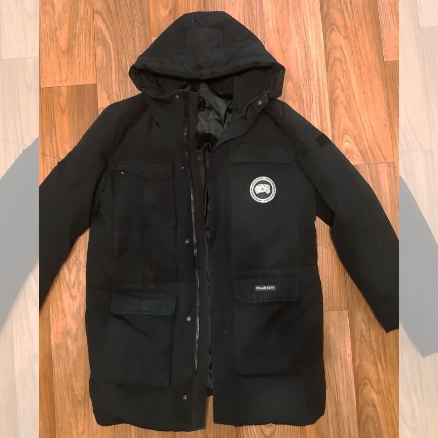 Пуховик зимний мужской