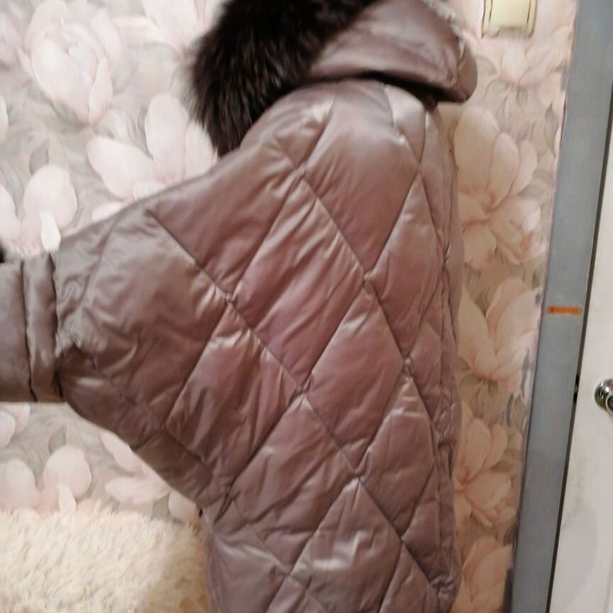 Пуховик женский 48 50 бу