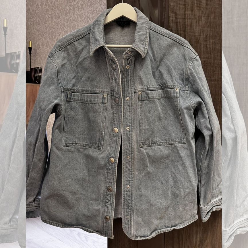 Джинсовая рубашка zarina