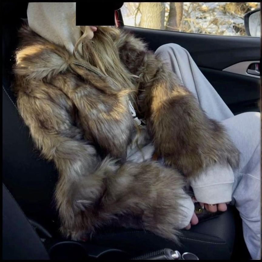 Шуба норковая с воротником