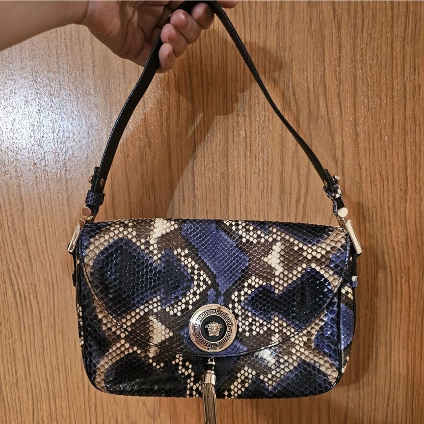 Сумка из кожи питона женская